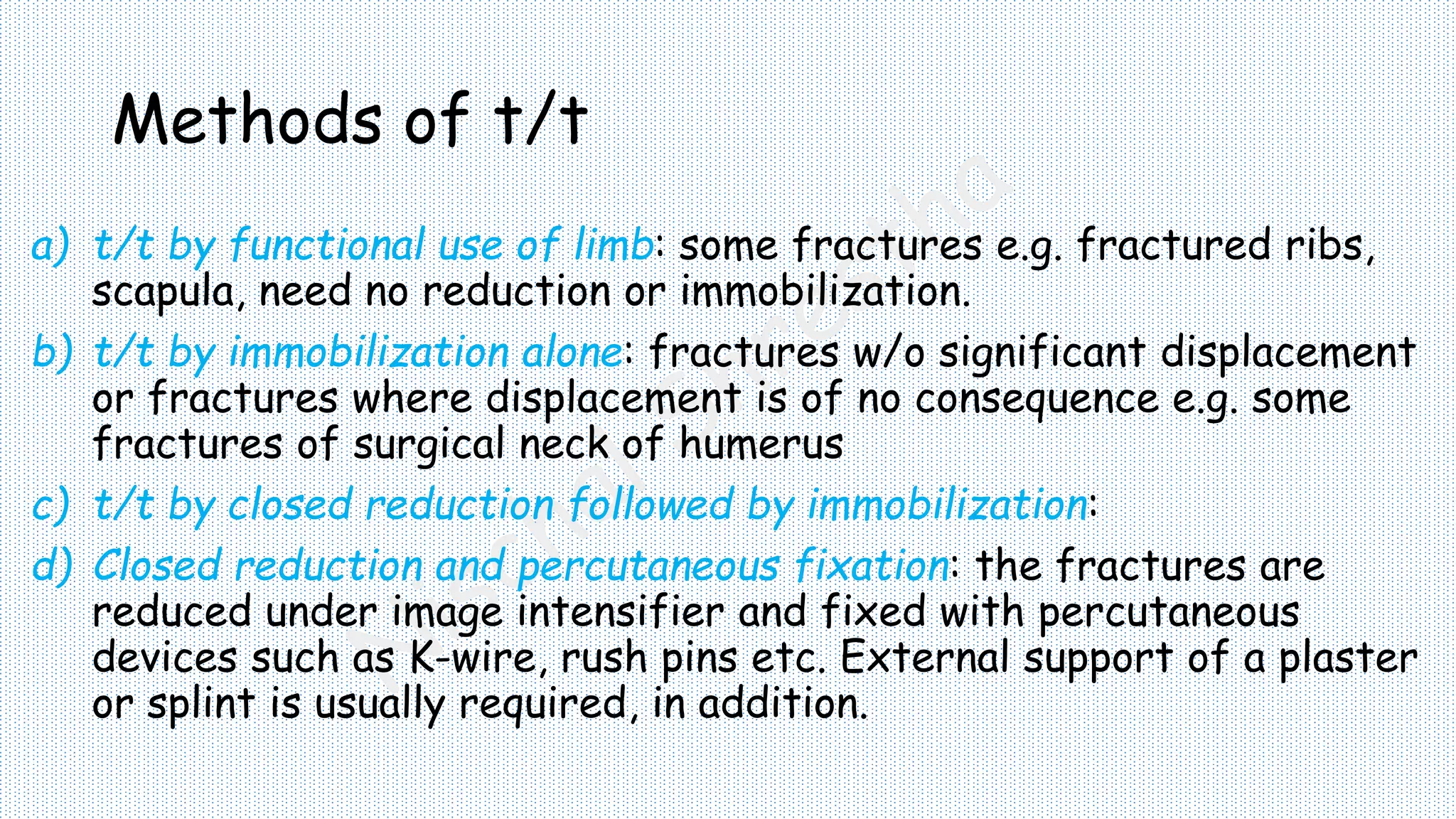 Management of Fractures | PPTX