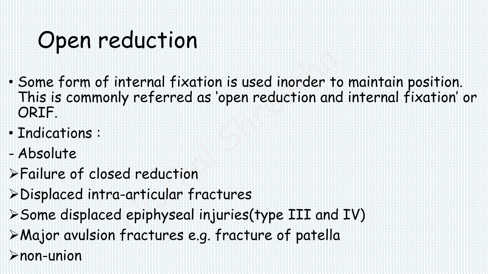Management of Fractures | PPTX