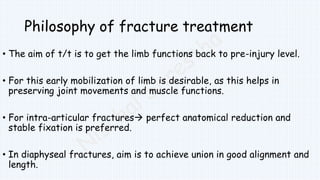 Management of Fractures | PPTX