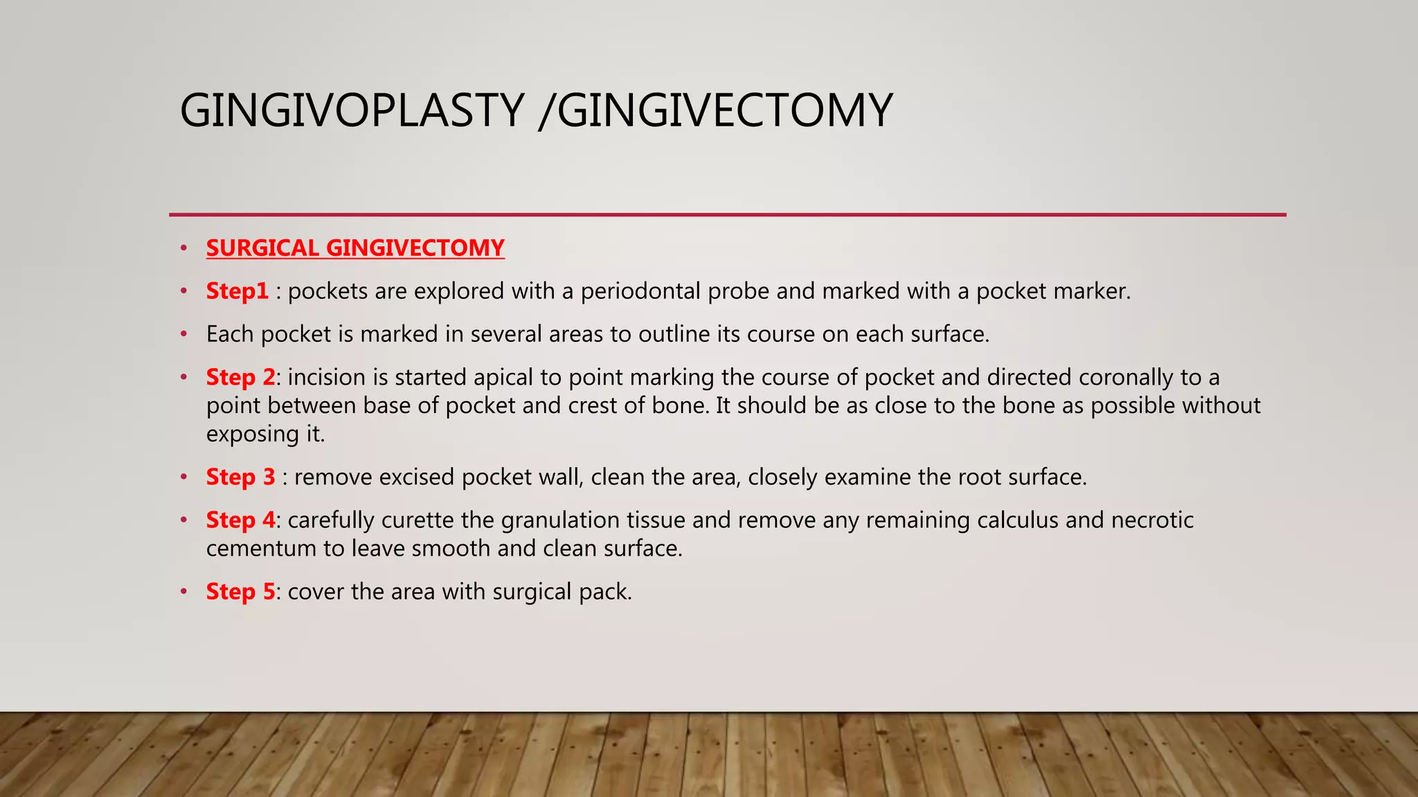 Treatment of gingival enlargement | PPTX