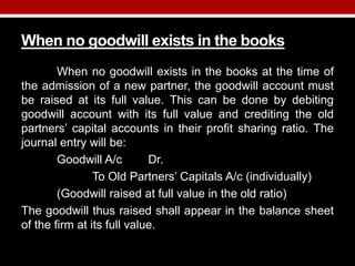 Treatment of goodwill | PPTX