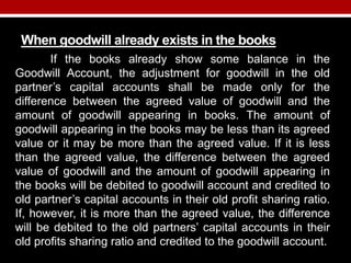 Treatment of goodwill | PPTX