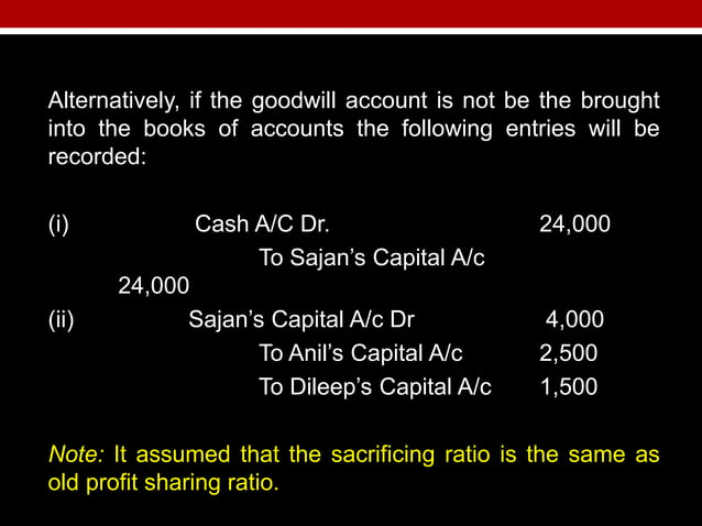 Treatment of goodwill | PPTX