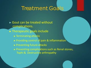 Treatment of gout | PDF