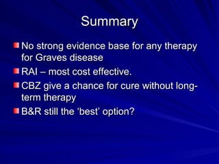 Treatment Of Graves | PPT