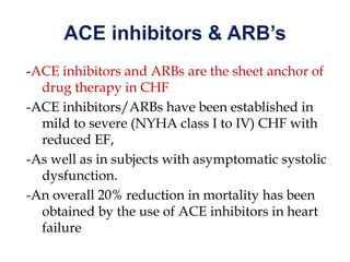 Drugs used for the Treatment of Heart failure | PPT