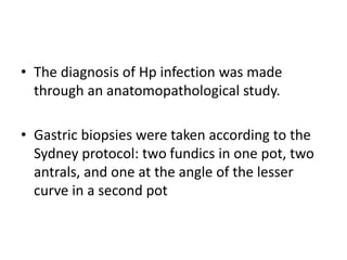 Treatment of Helicobacter pylori infection 14‐day concomitant quadruple ...
