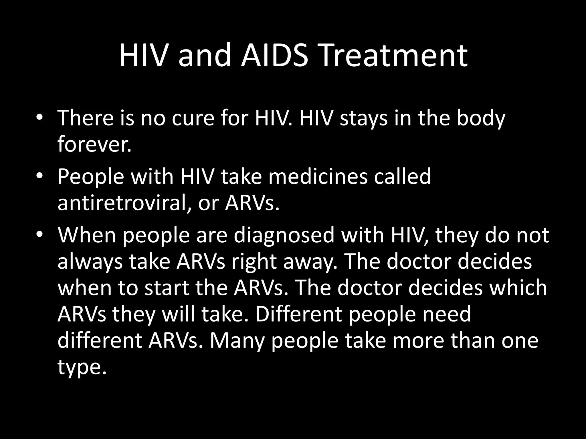 Treatment of hiv and aids | PPTX