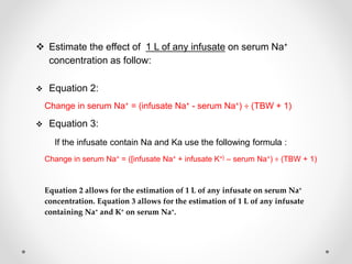 Treatment of hypernatremia | PPTX