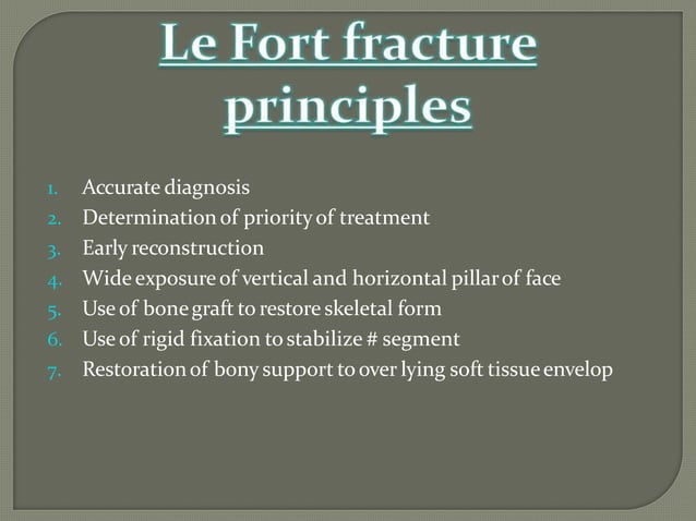 Treatment of le fort fractures.pptx