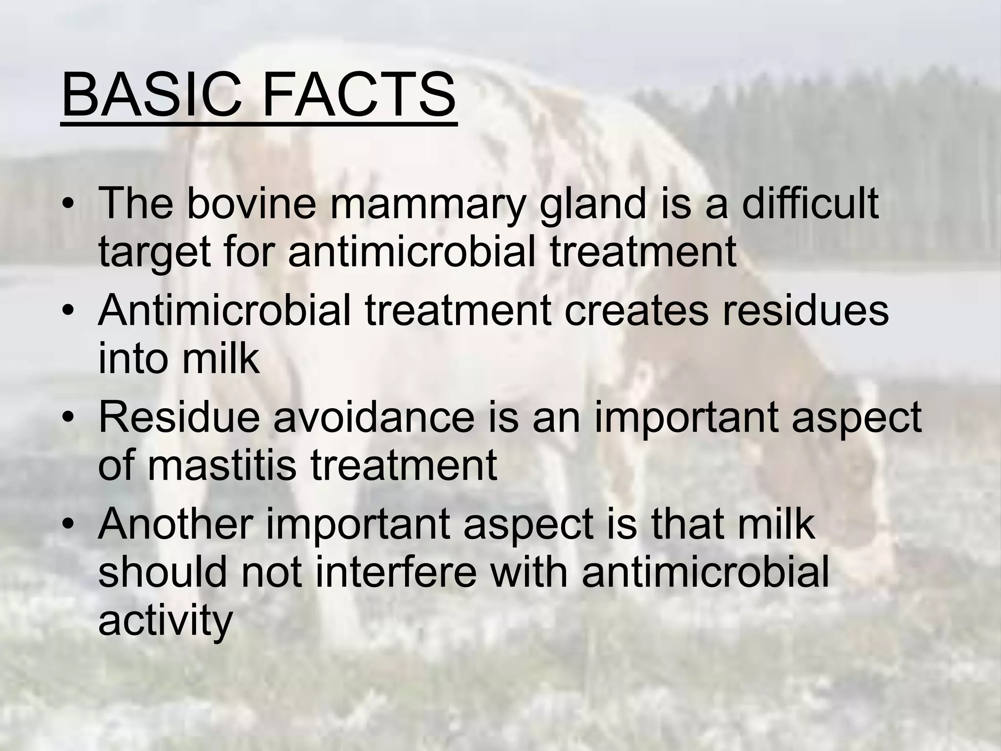 Treatment of mastitis during lactation | PPTX