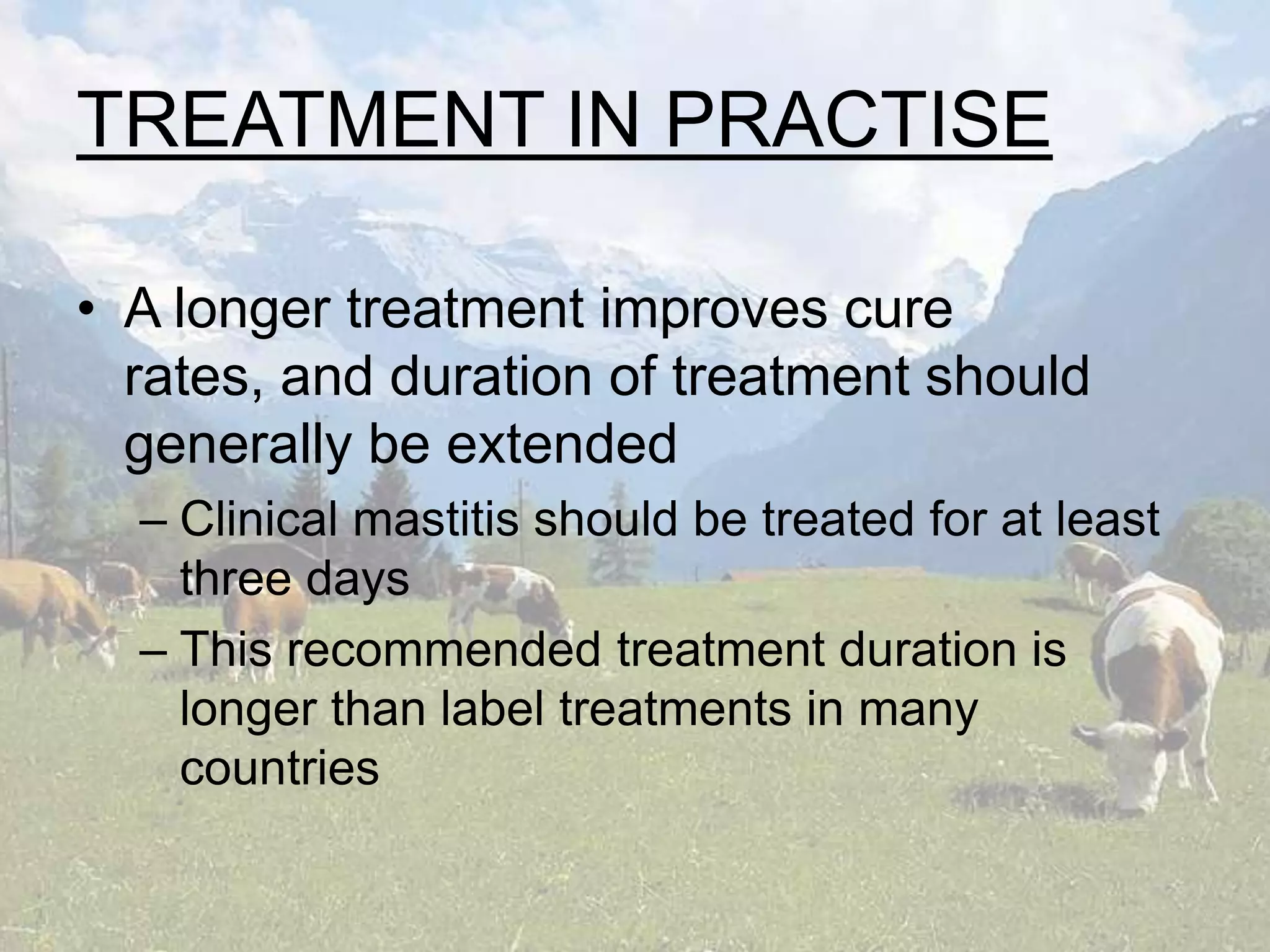 Treatment of mastitis during lactation | PPTX