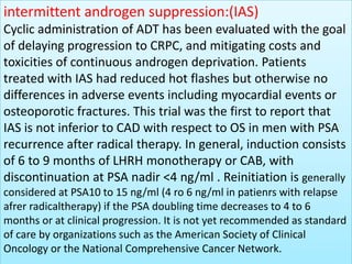 Treatment of metastatic prostate cancer how urologists should sequence ...