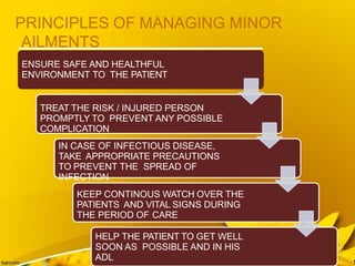 Treatment of minor ailments | PPTX