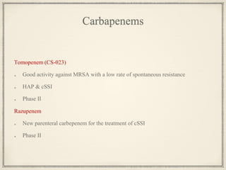 Treatment of mrsa infection | PPTX
