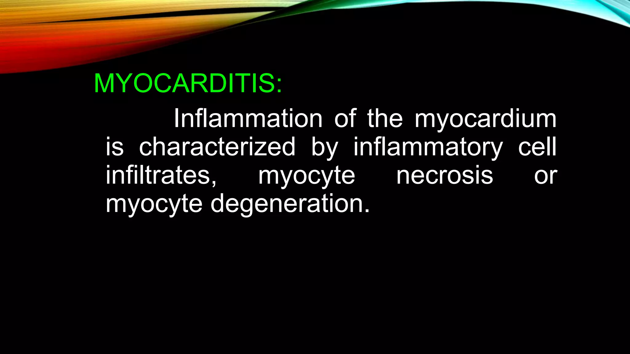 Treatment of myocarditis | PPT