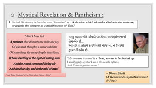Treatment of Nature, Mysticism & Pantheism in William Wordsworth's ...