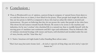 Treatment of Nature, Mysticism & Pantheism in William Wordsworth's ...