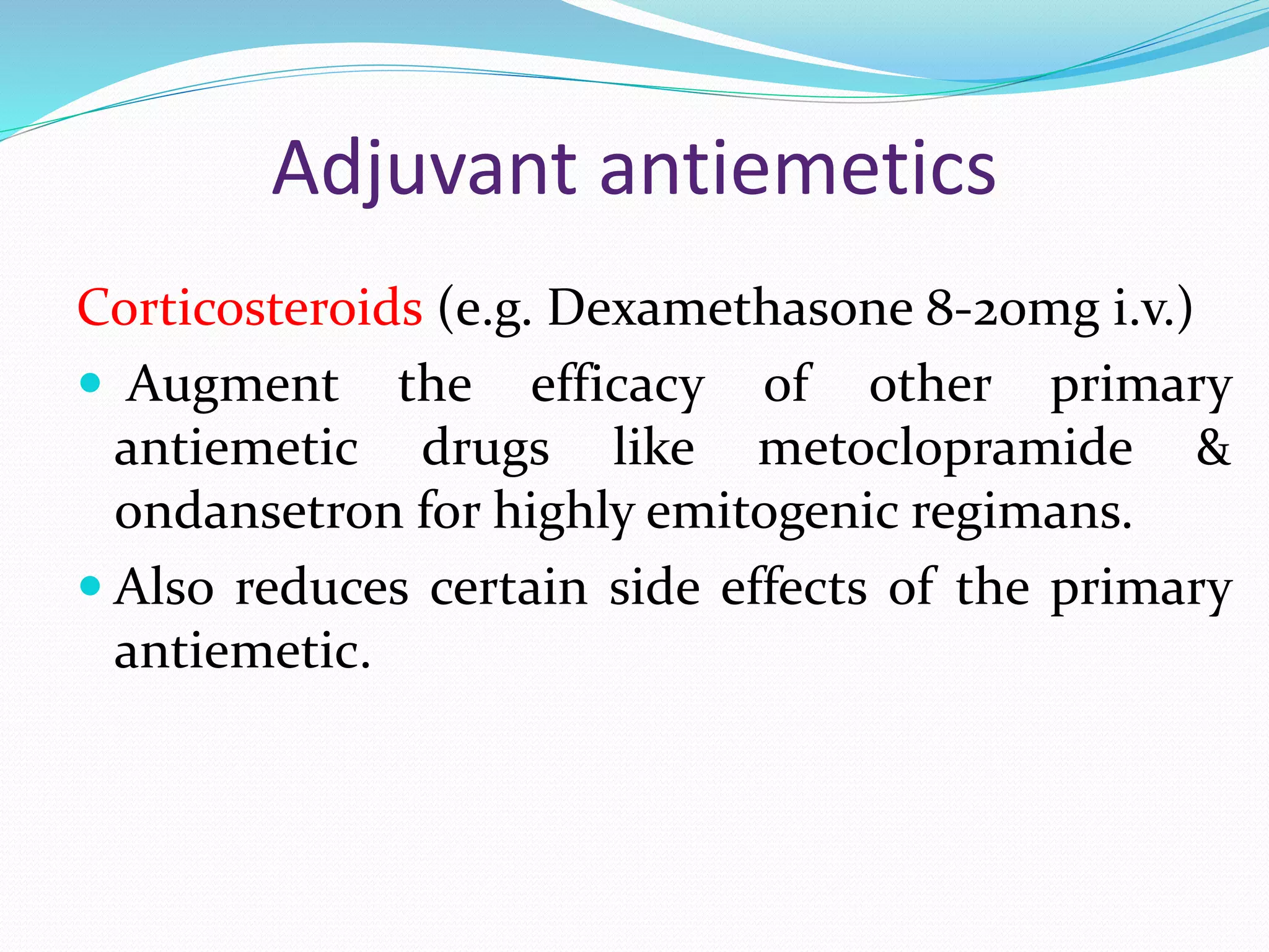 Pharmacology of Antiemetics & Prokinetics.pptx