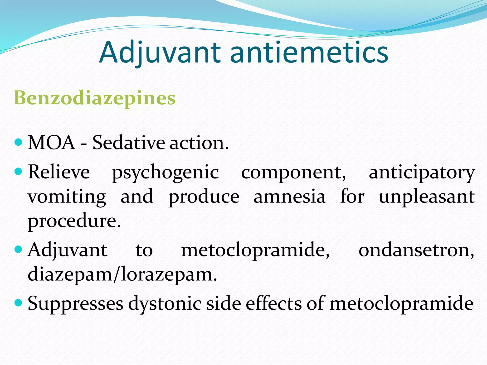 Pharmacology of Antiemetics & Prokinetics.pptx