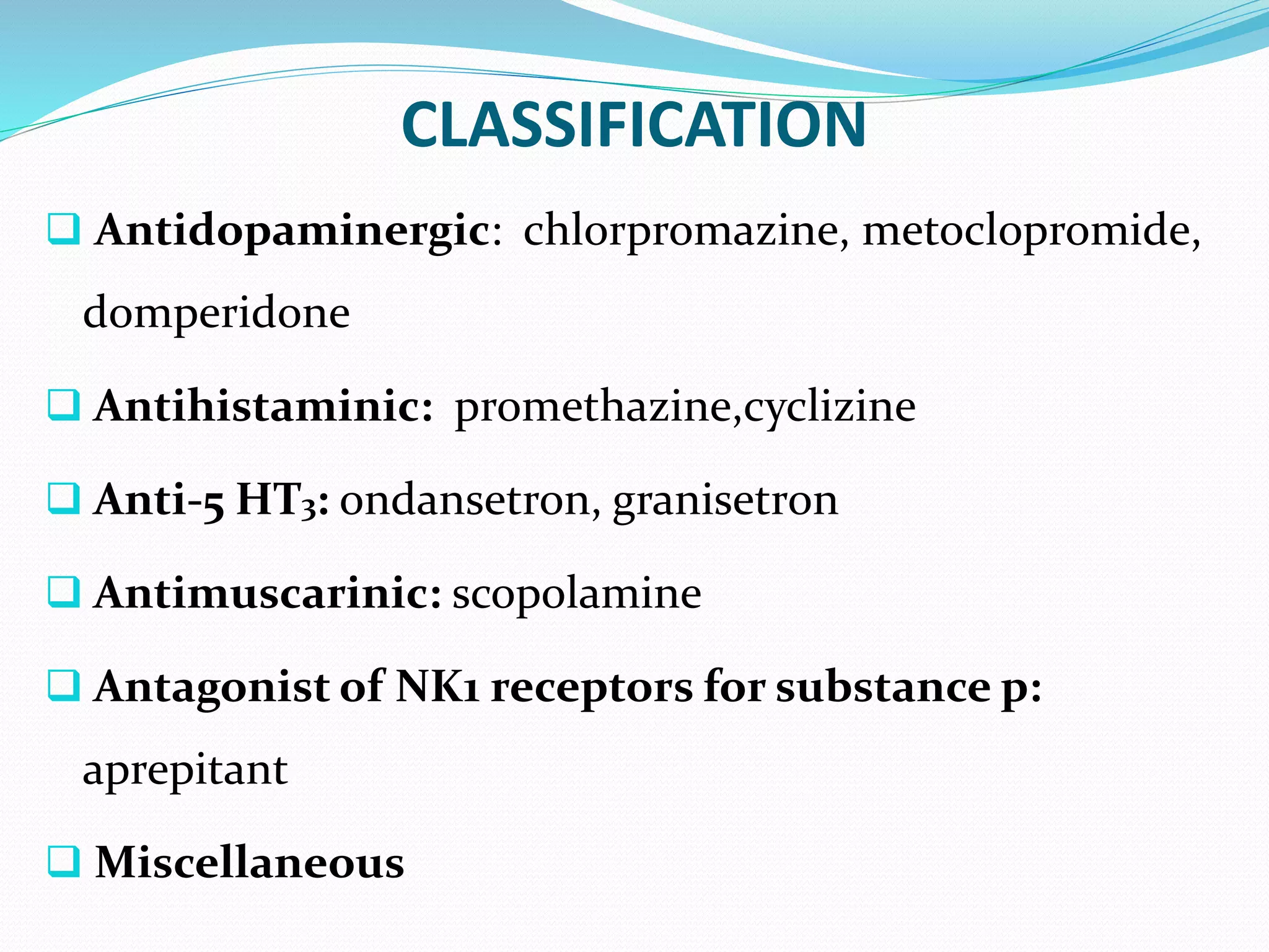 Pharmacology of Antiemetics & Prokinetics.pptx