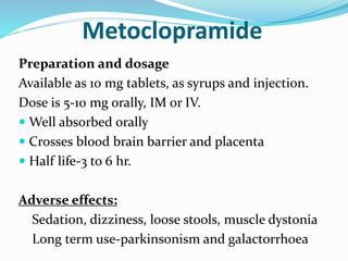 Pharmacology of Antiemetics & Prokinetics.pptx