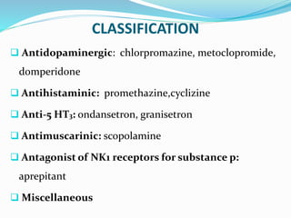 Pharmacology of Antiemetics & Prokinetics.pptx
