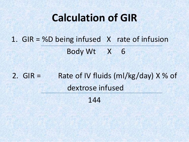 Treatment of neonatal hypoglycemia