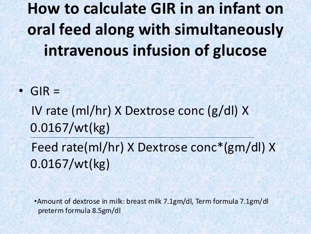 Treatment of neonatal hypoglycemia