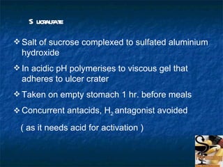 Treatment of peptic ulcer | PPT
