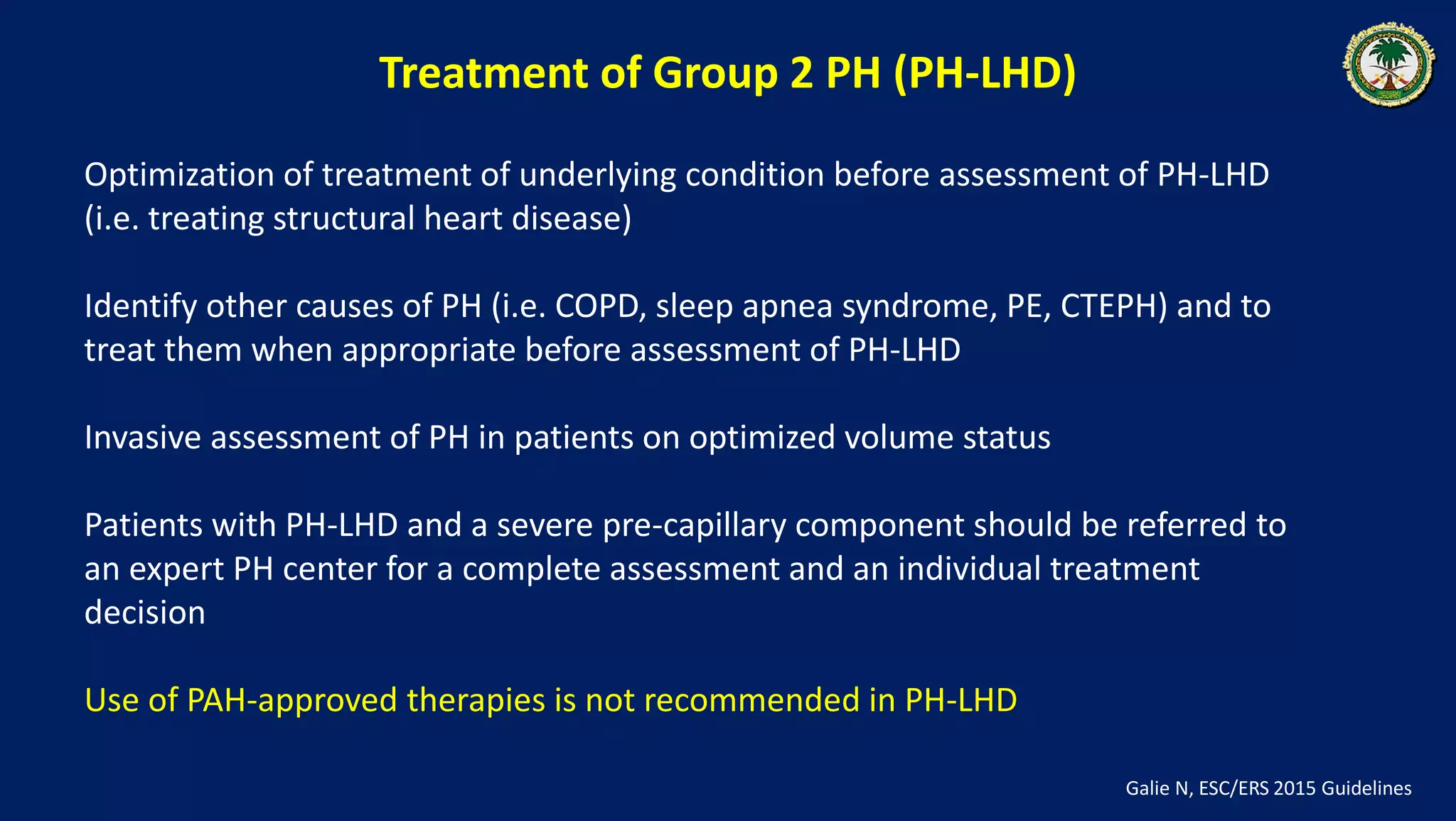 Update on the Management of Pulmonary Hypertension | PDF