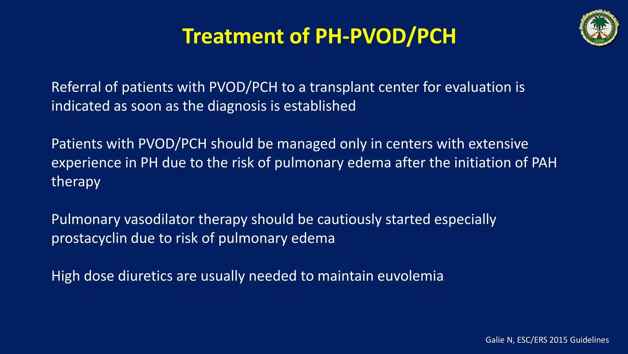 Update on the Management of Pulmonary Hypertension | PDF