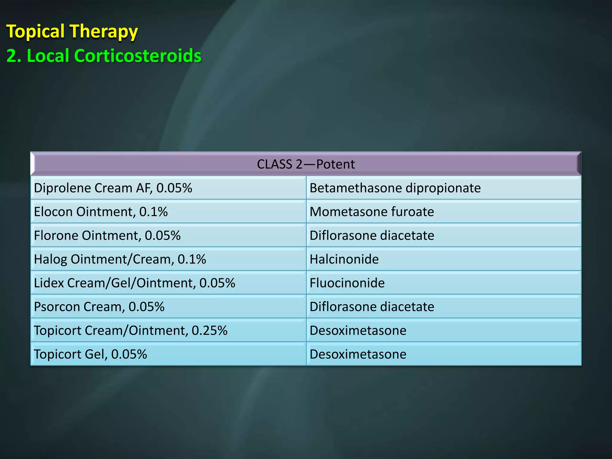 Treatment of psoriasis | PPTX