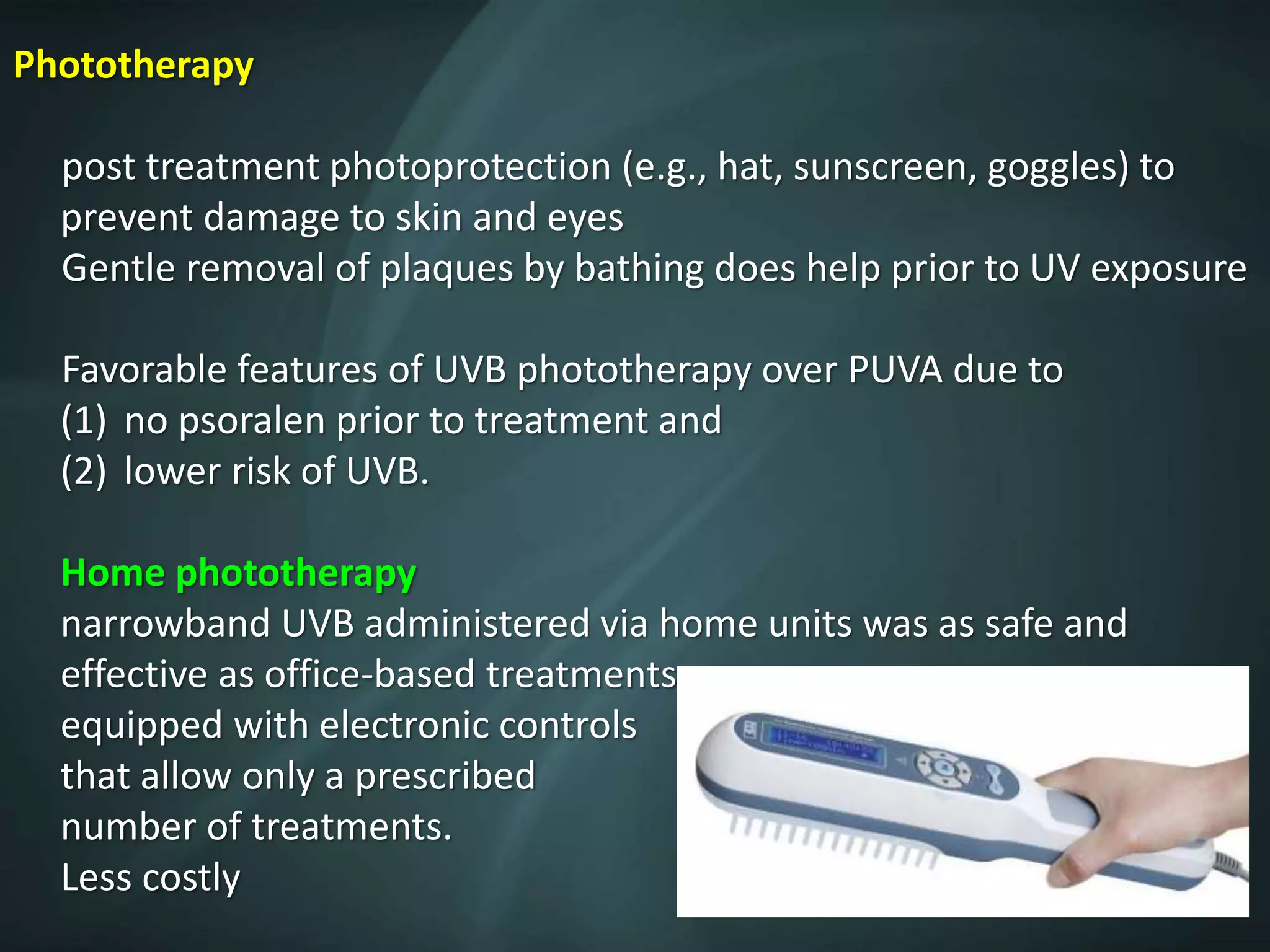 Treatment of psoriasis | PPTX