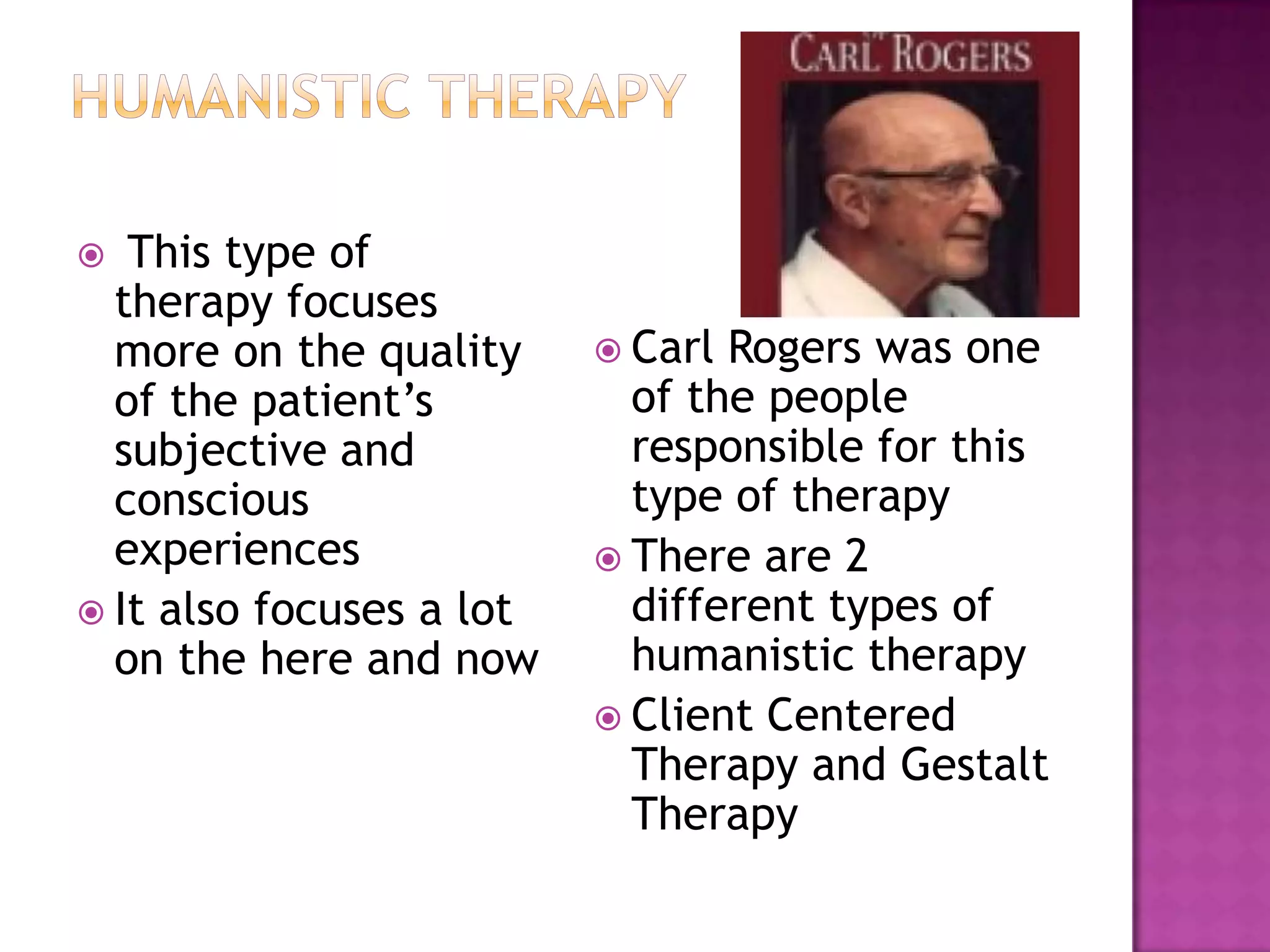 Treatment of psychological disorders | PPSX