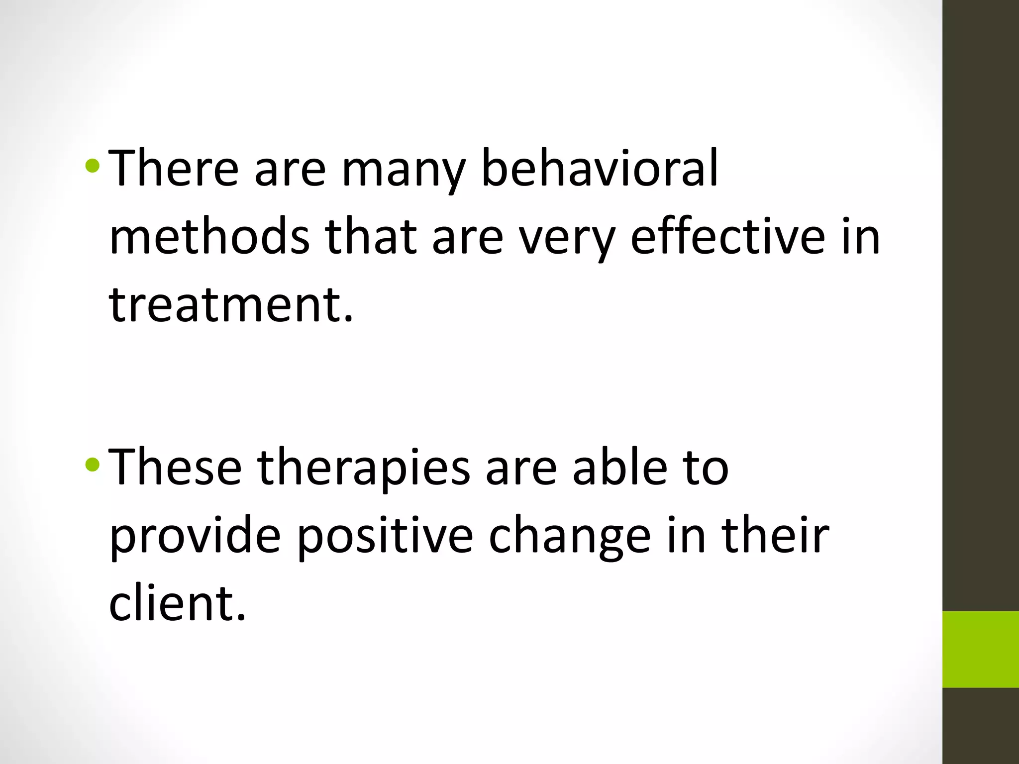 Treatment of psychological disorders | PPTX