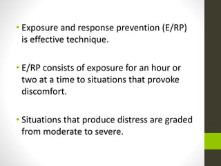 Treatment of psychological disorders | PPTX
