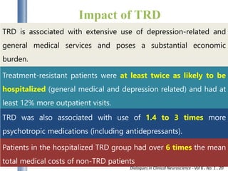 Treatment of resistant depression | PPTX