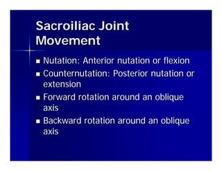 Treatment of sacroiliac_joint_dysfunction_nata | PDF | Death, Injury ...
