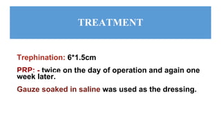 Treatment of scalp defects with a combination of trephination and ...
