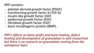 Treatment of scalp defects with a combination of trephination and platelet_rich plasma.pptx