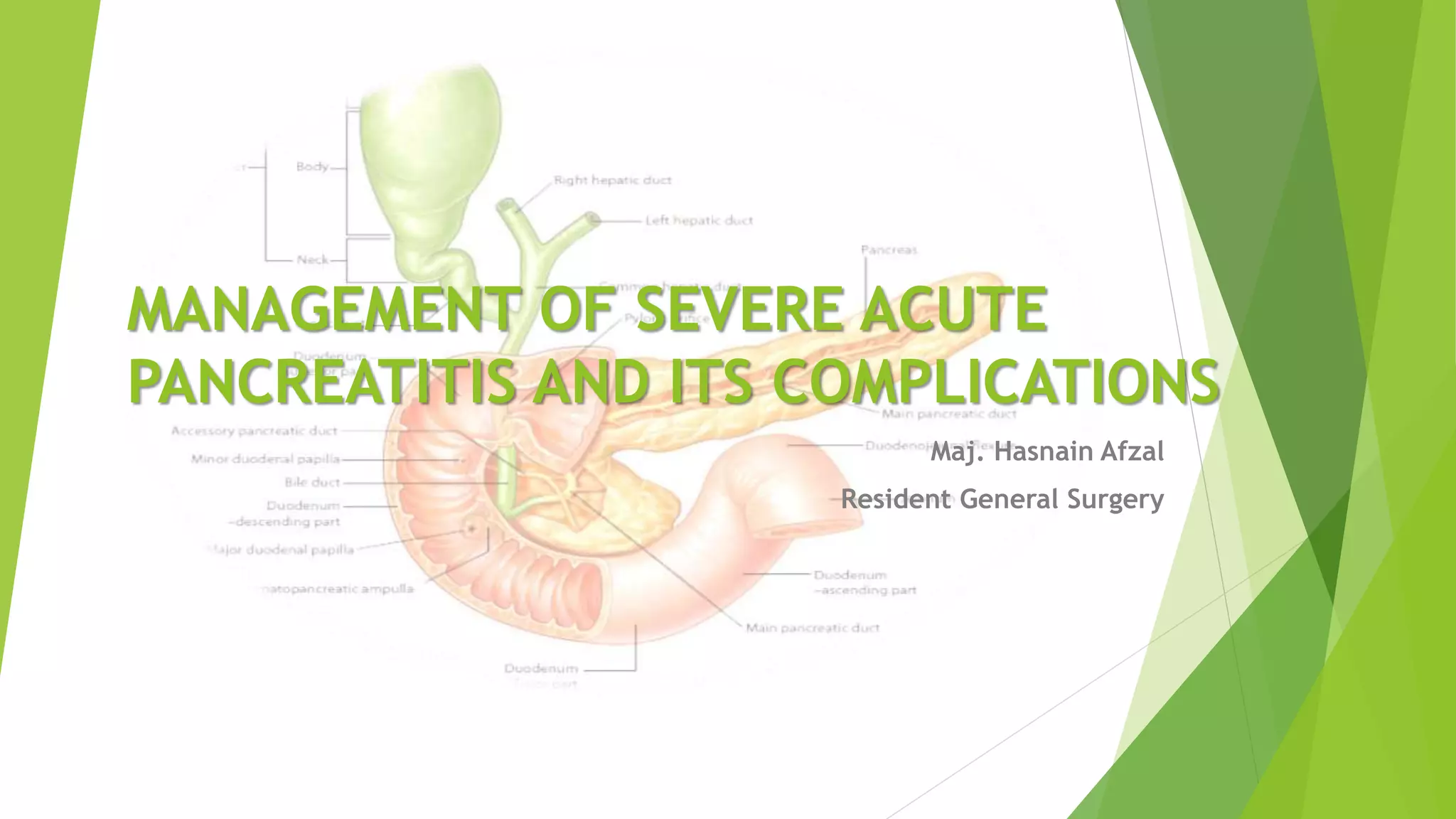Treatment of severe acute pancreatitis and its complications.pptx