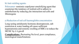 Treatment of sickle cell disease | PPTX