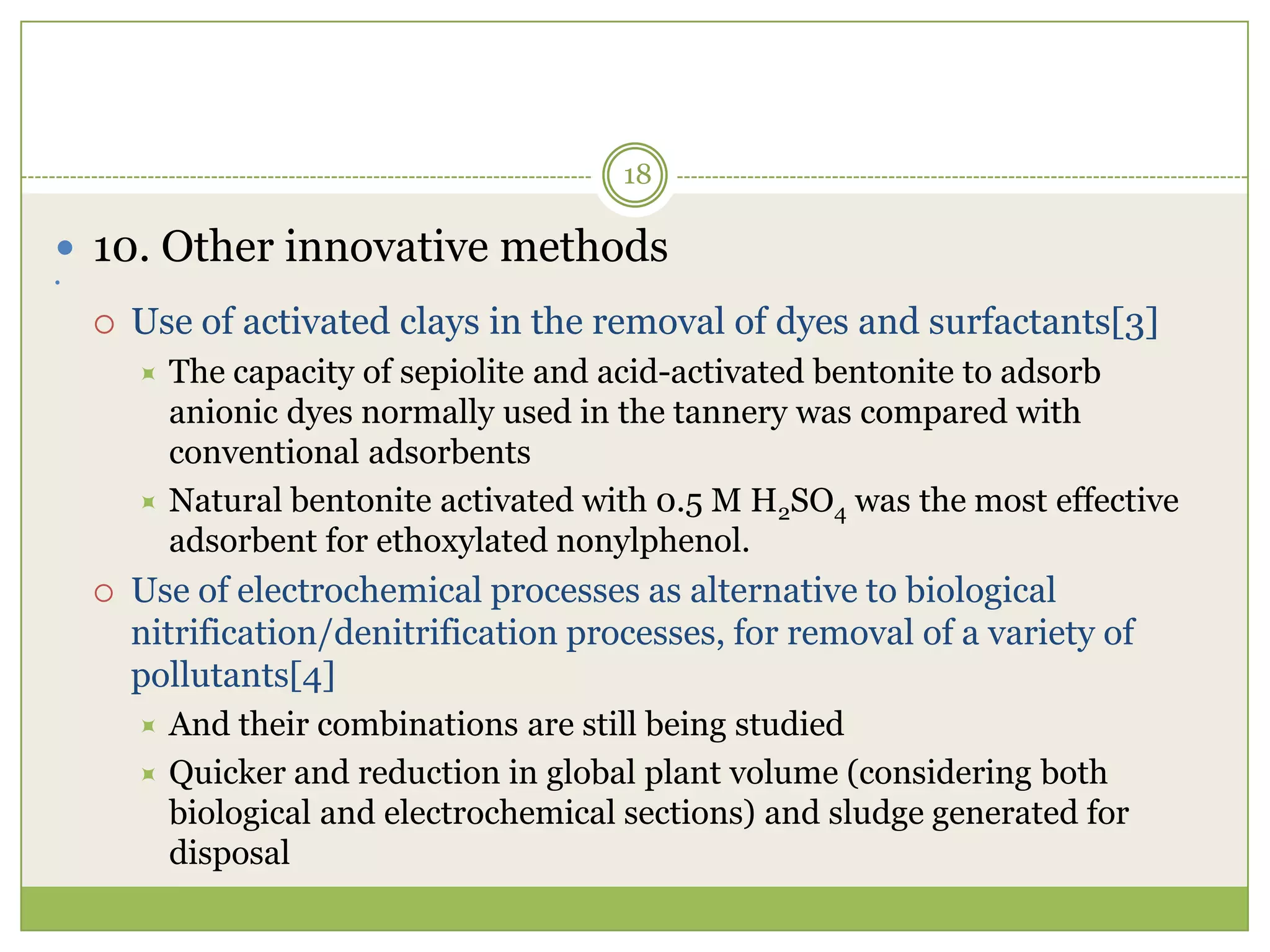 Treatment of tannery wastewater . susan | PPTX