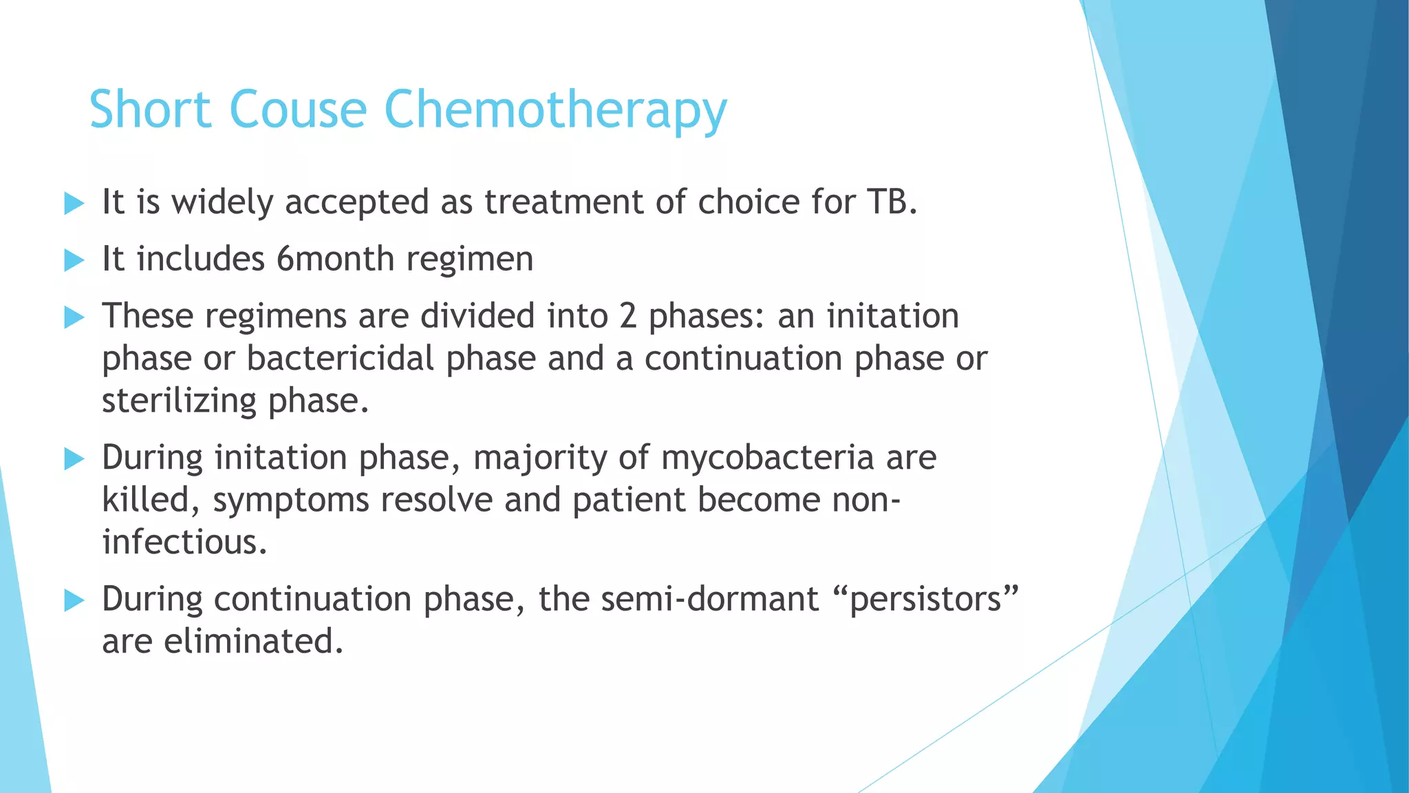 Treatment of Tuberculosis | PPTX