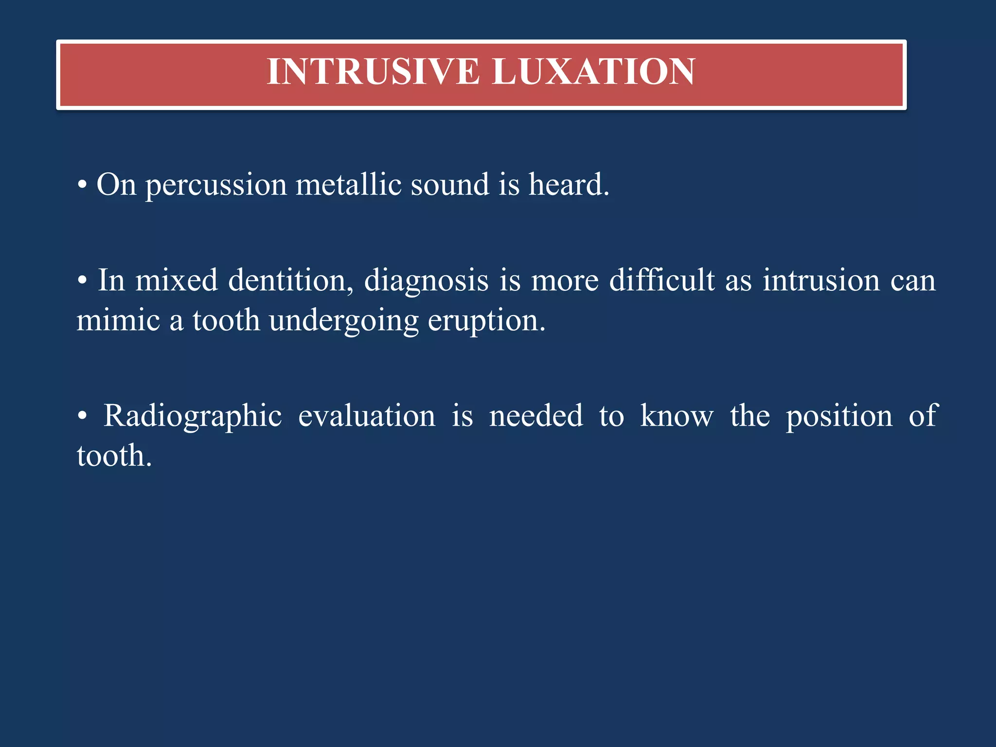 Treatment of traumatised tooth | PPTX