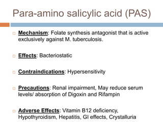 Treatment of tuberculosis | PPT