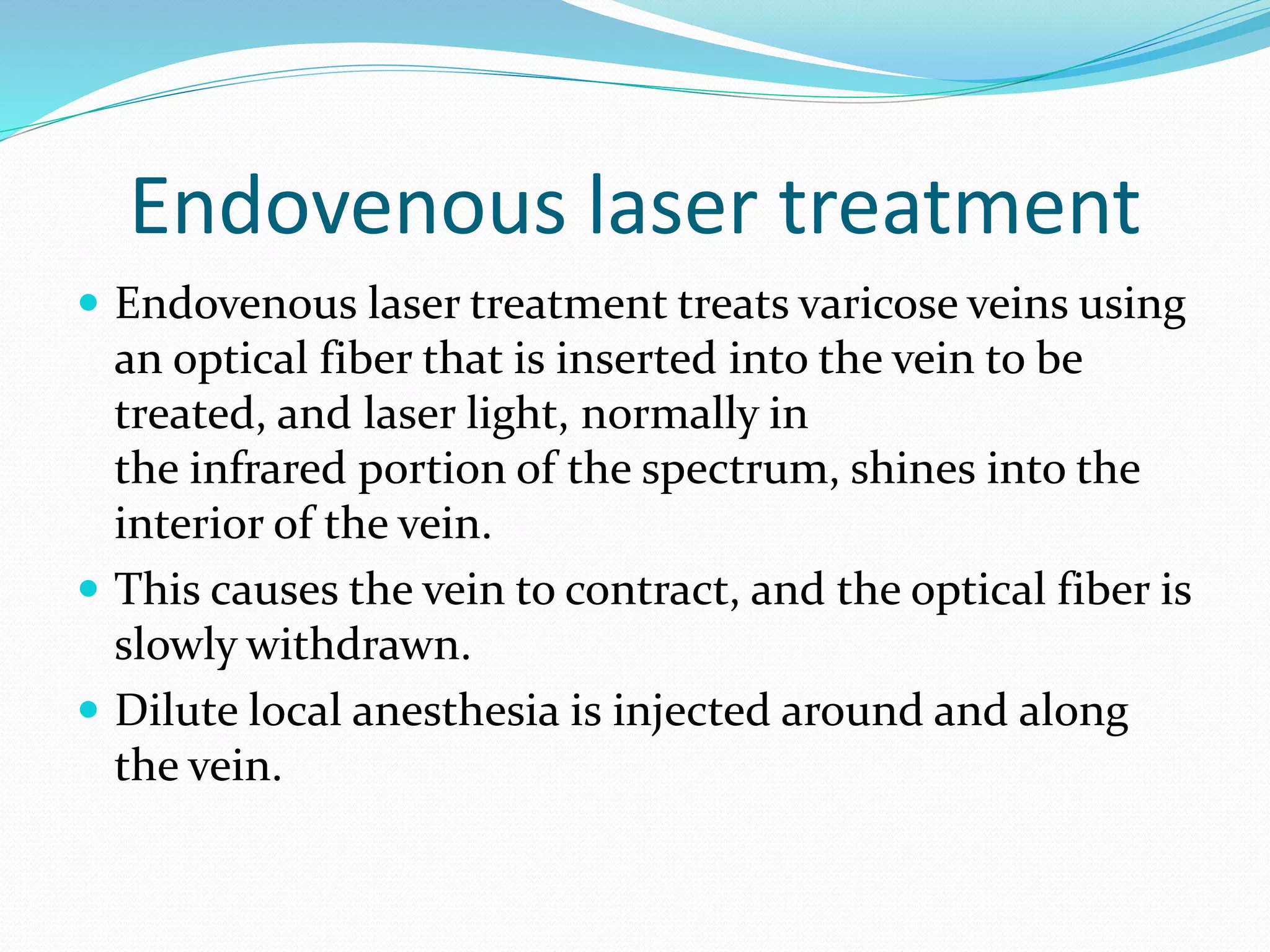 Endovenous Thermal Ablations | PPTX
