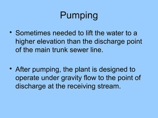 Treatment of wastewater | PPT