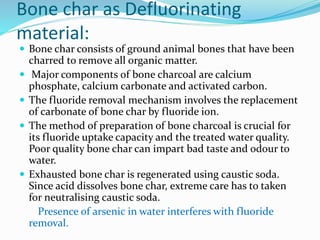Treatment of water | PPTX